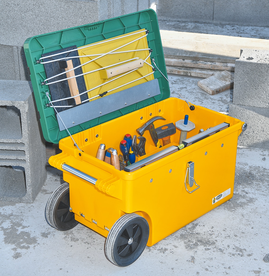 MAX - Le coffre de chantier mobile - MACC Des idées solides